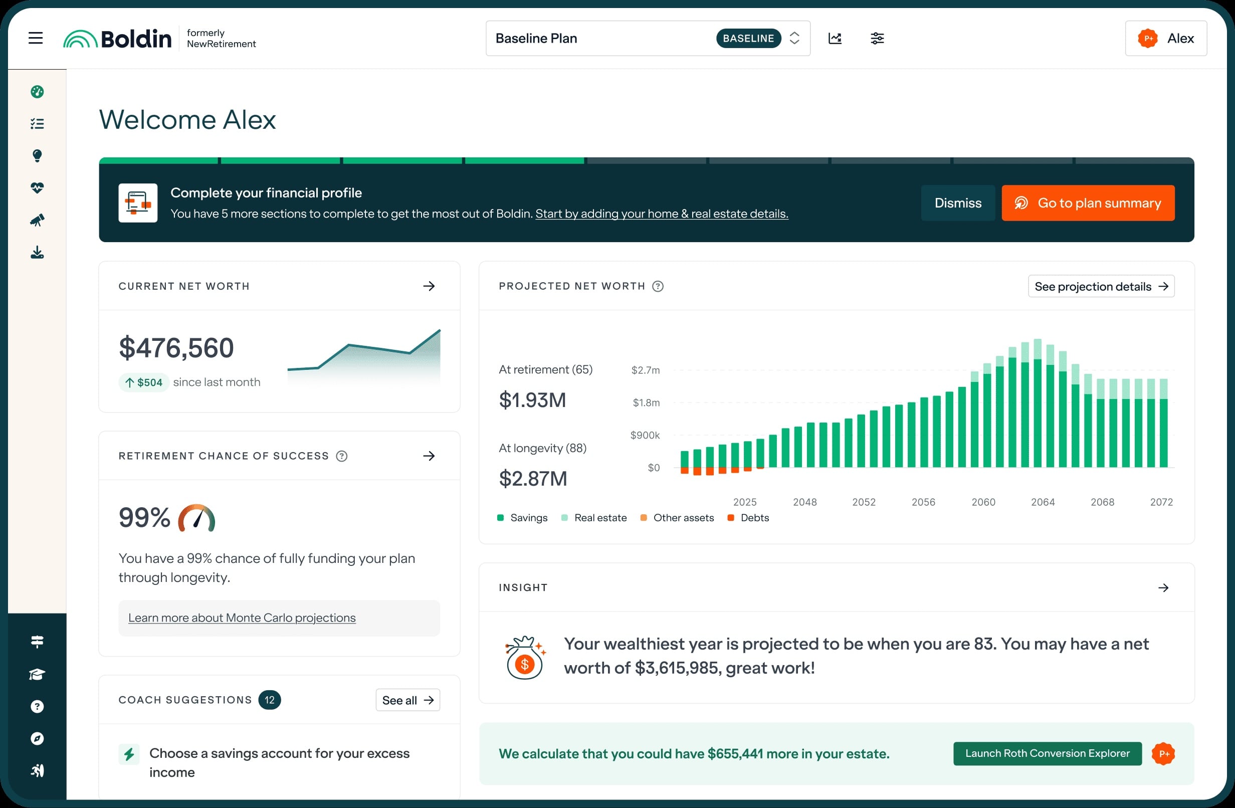 How to Plan for Retirement with Boldin | Financial Planning
